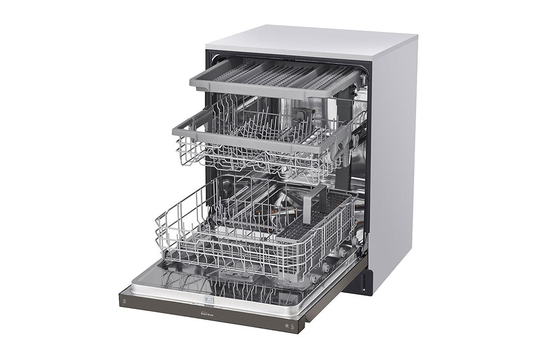LG LDFN4542D: Front Control Dishwasher with QuadWash™ and 3rd Rack | LG USA