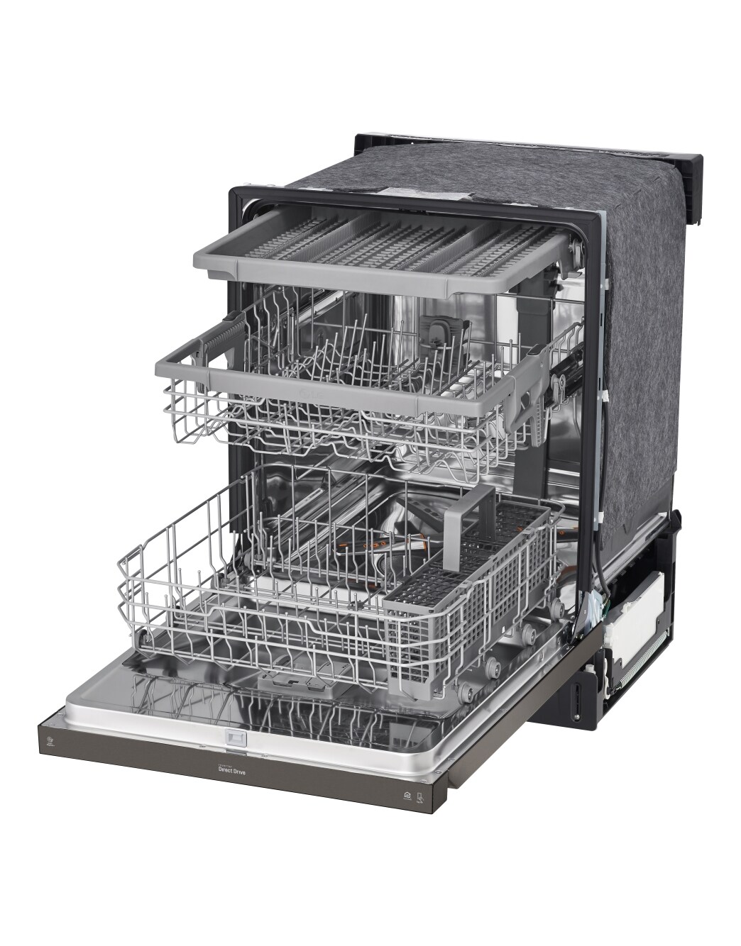 LG Front Control Dishwasher with QuadWash™ and 3rd Rack (LDFN4542D ...