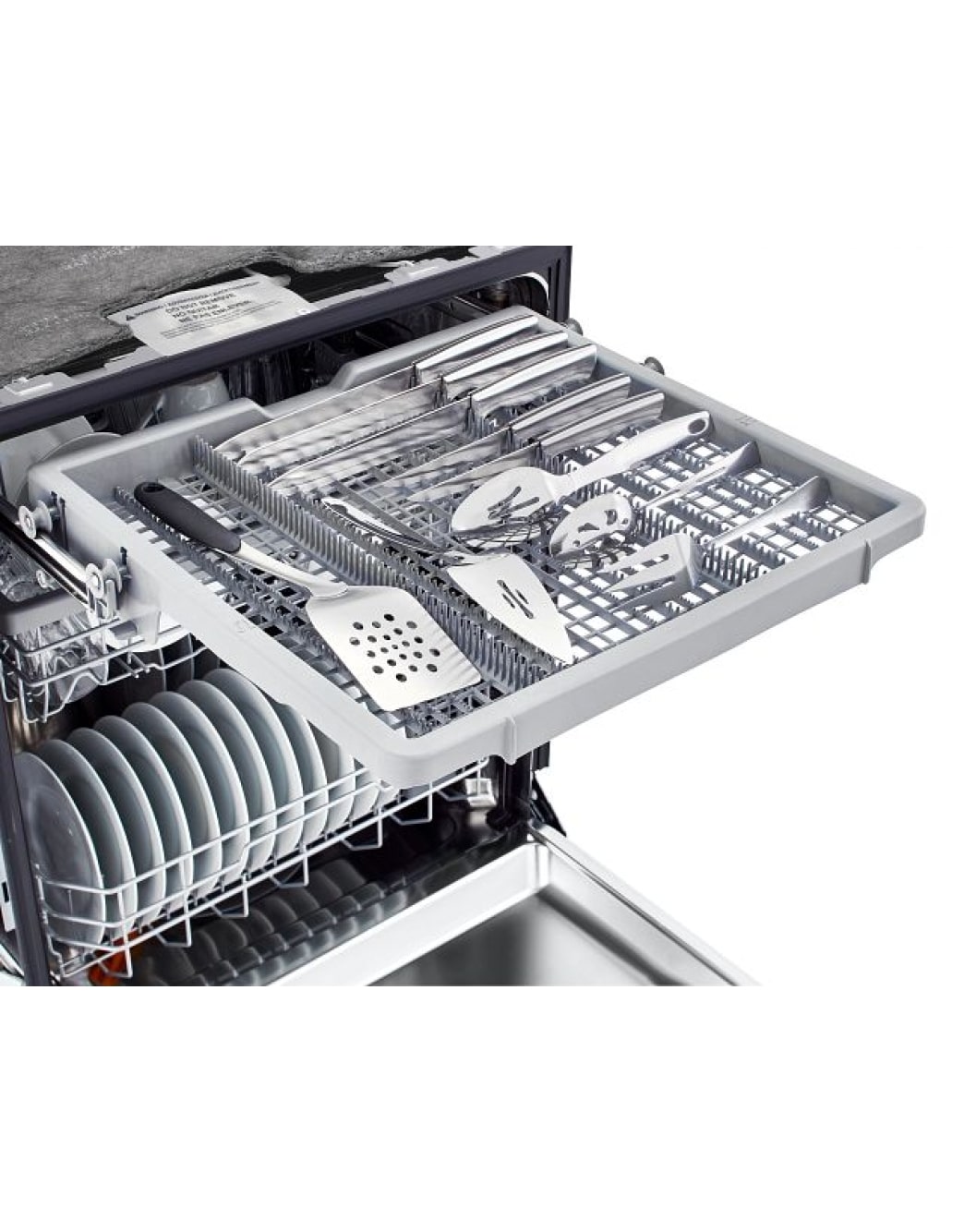 LG Front Control Dishwasher with QuadWash™ and 3rd Rack (LDFN4542D ...