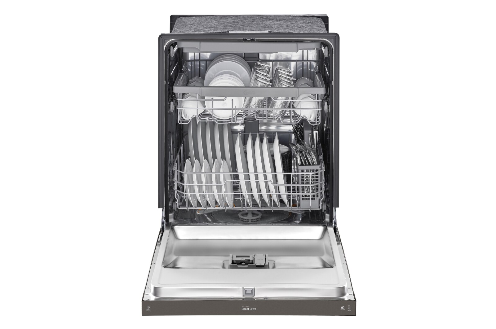 LG Front Control Dishwasher with QuadWash™ and 3rd Rack (LDFN4542D ...