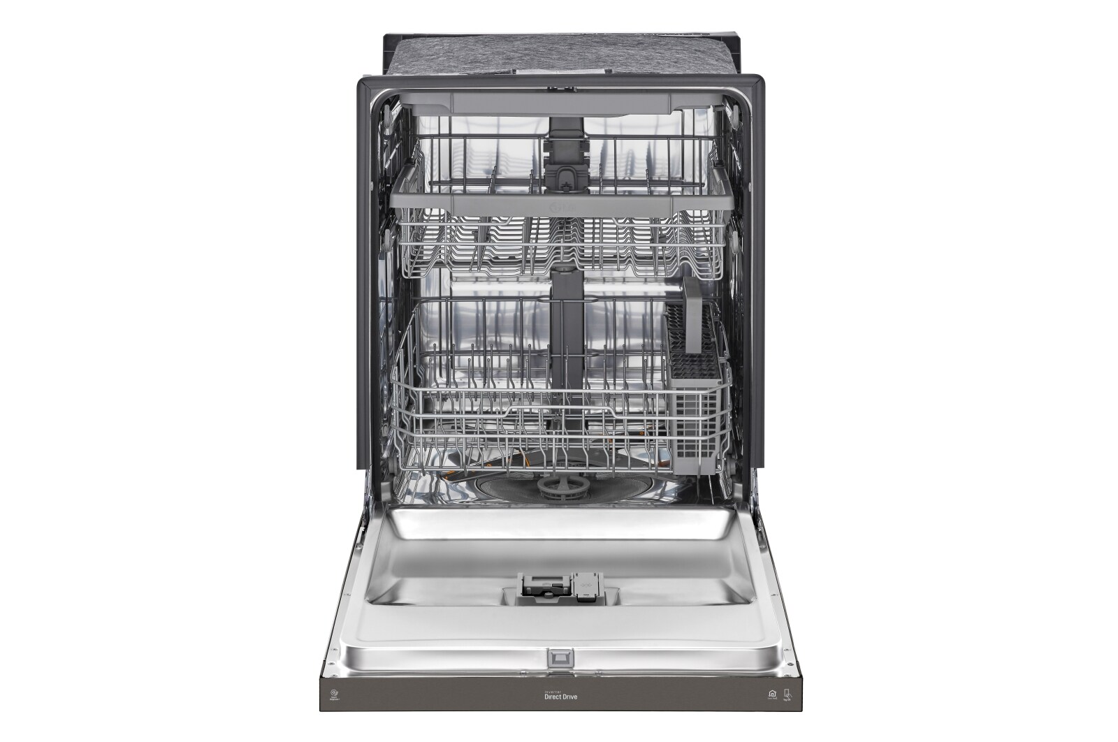 LG Front Control Dishwasher with QuadWash™ and 3rd Rack (LDFN4542D ...