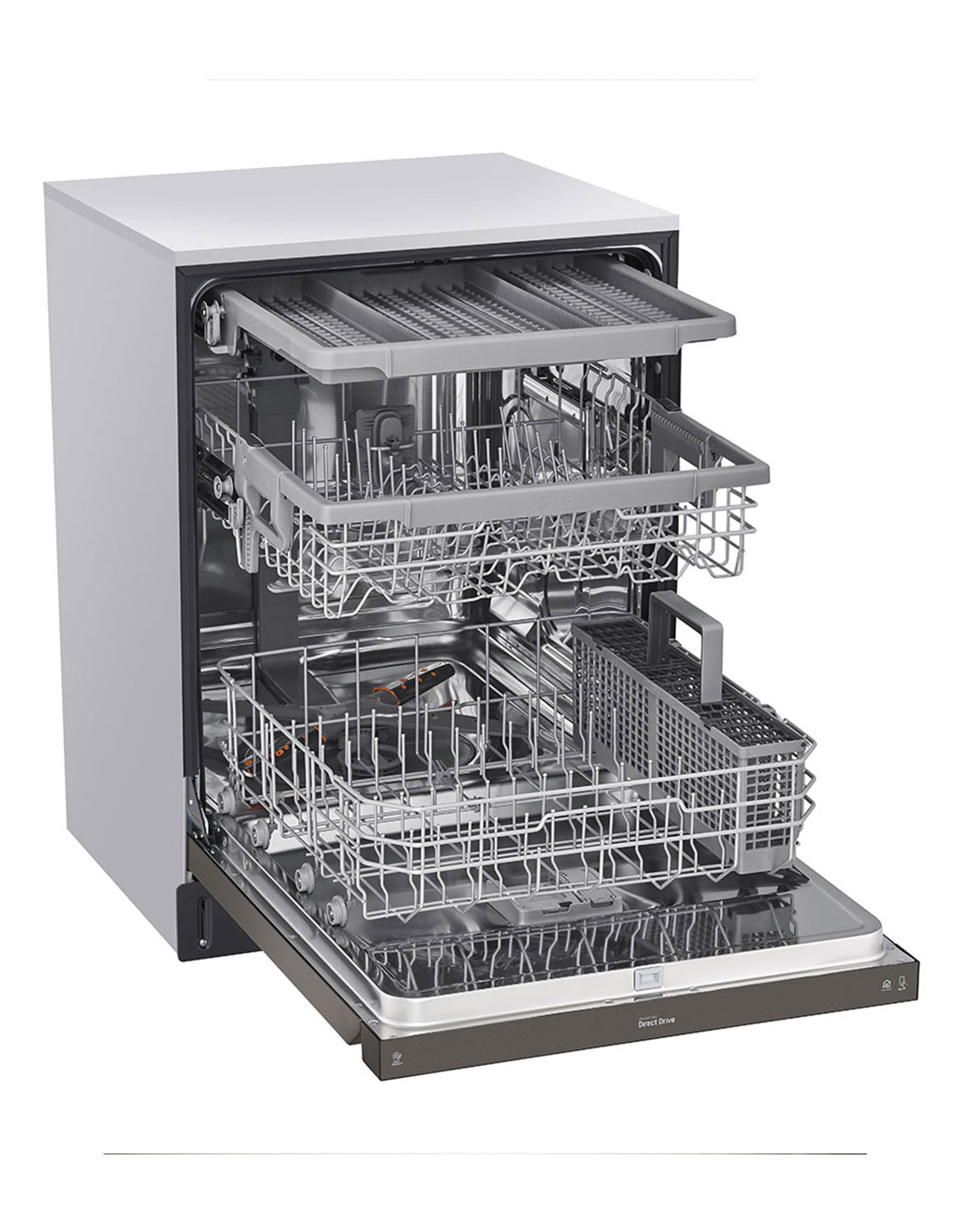 LG LDFN4542D: Front Control Dishwasher with QuadWash™ and 3rd Rack | LG USA