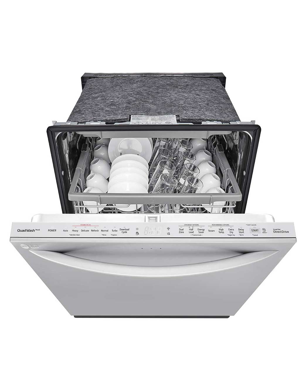 LG Top Control Smart Dishwasher with QuadWash™ (LDTS5552S) | LG USA