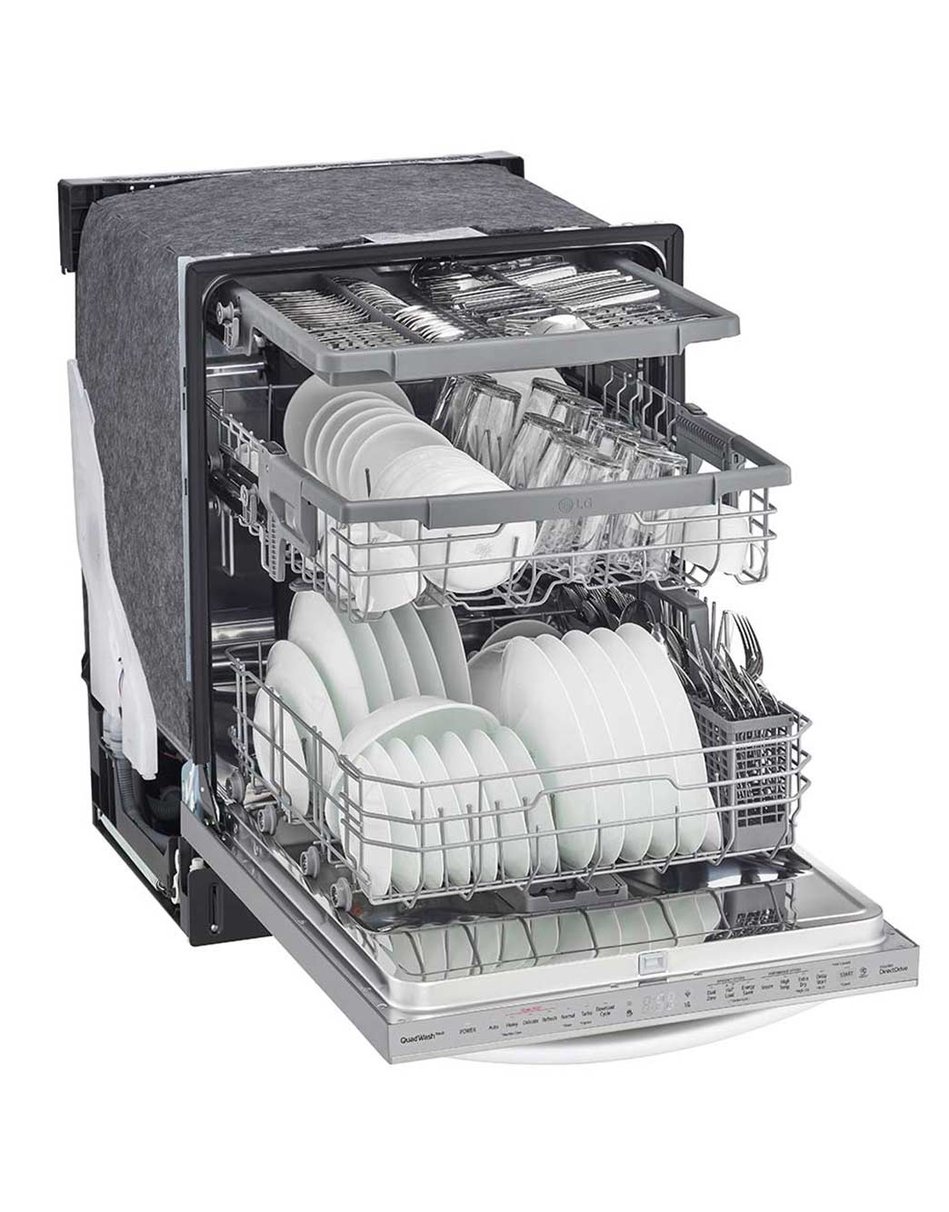 LG Top Control Smart Dishwasher with QuadWash™ (LDTS5552S) | LG USA