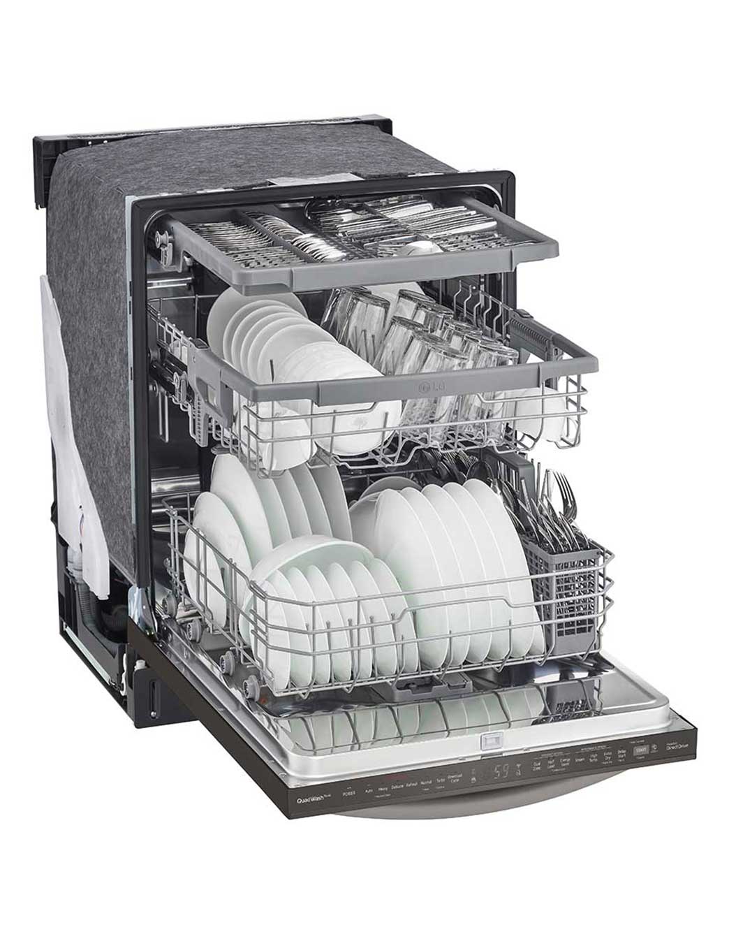 LG Top Control Smart Dishwasher with QuadWash™ (LDTS5552D) | LG USA