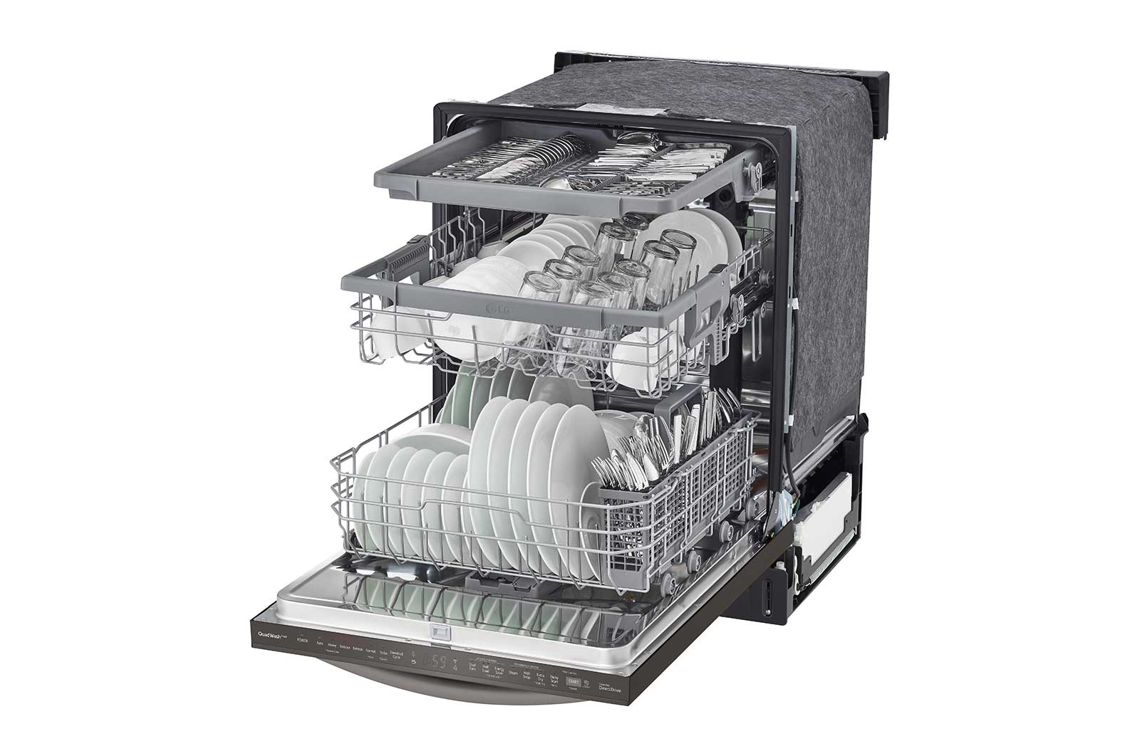 LG Top Control Smart Dishwasher with QuadWash™ (LDTS5552D) | LG USA
