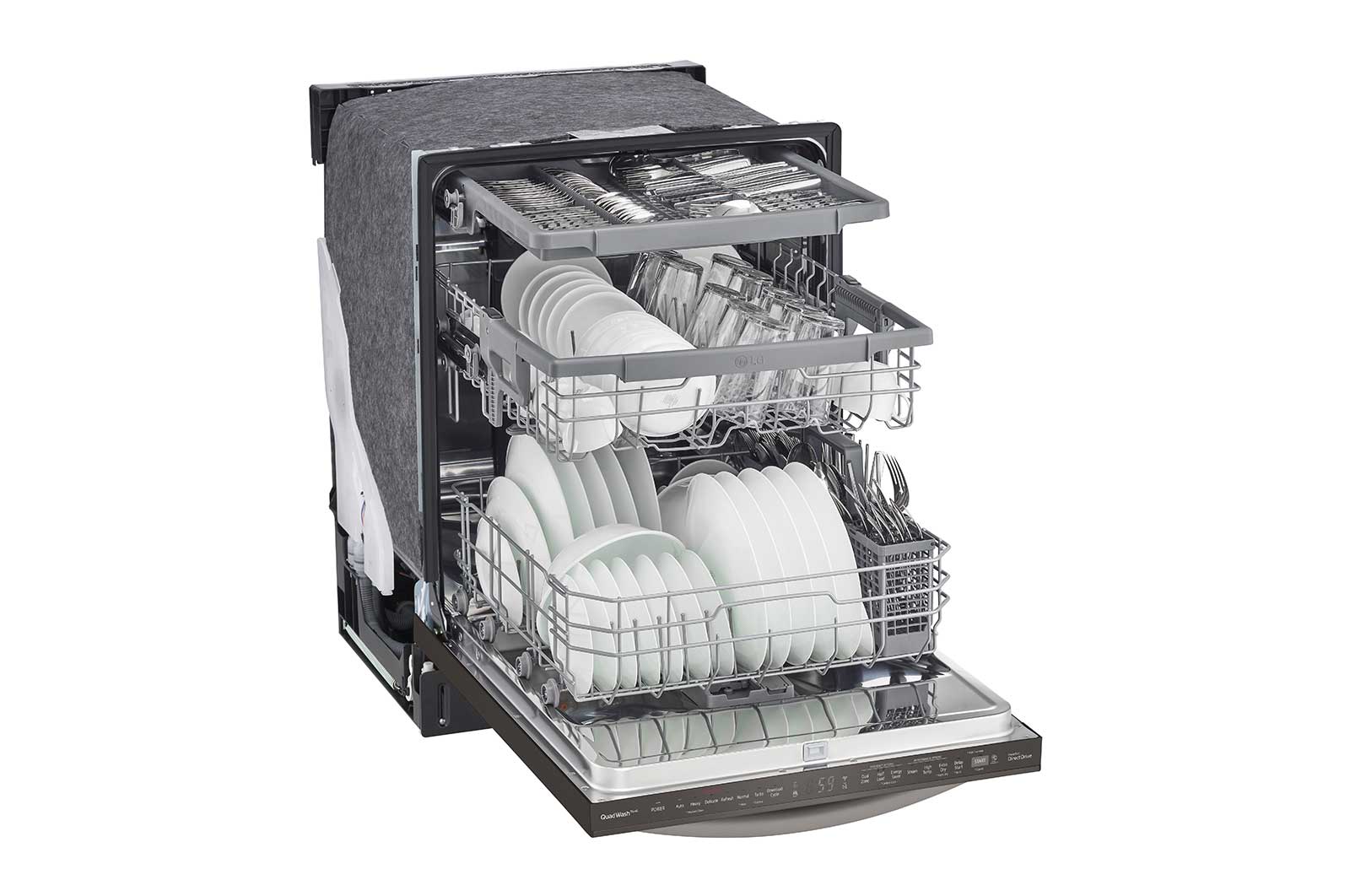 LG Top Control Smart Dishwasher with QuadWash™ (LDTS5552D) | LG USA