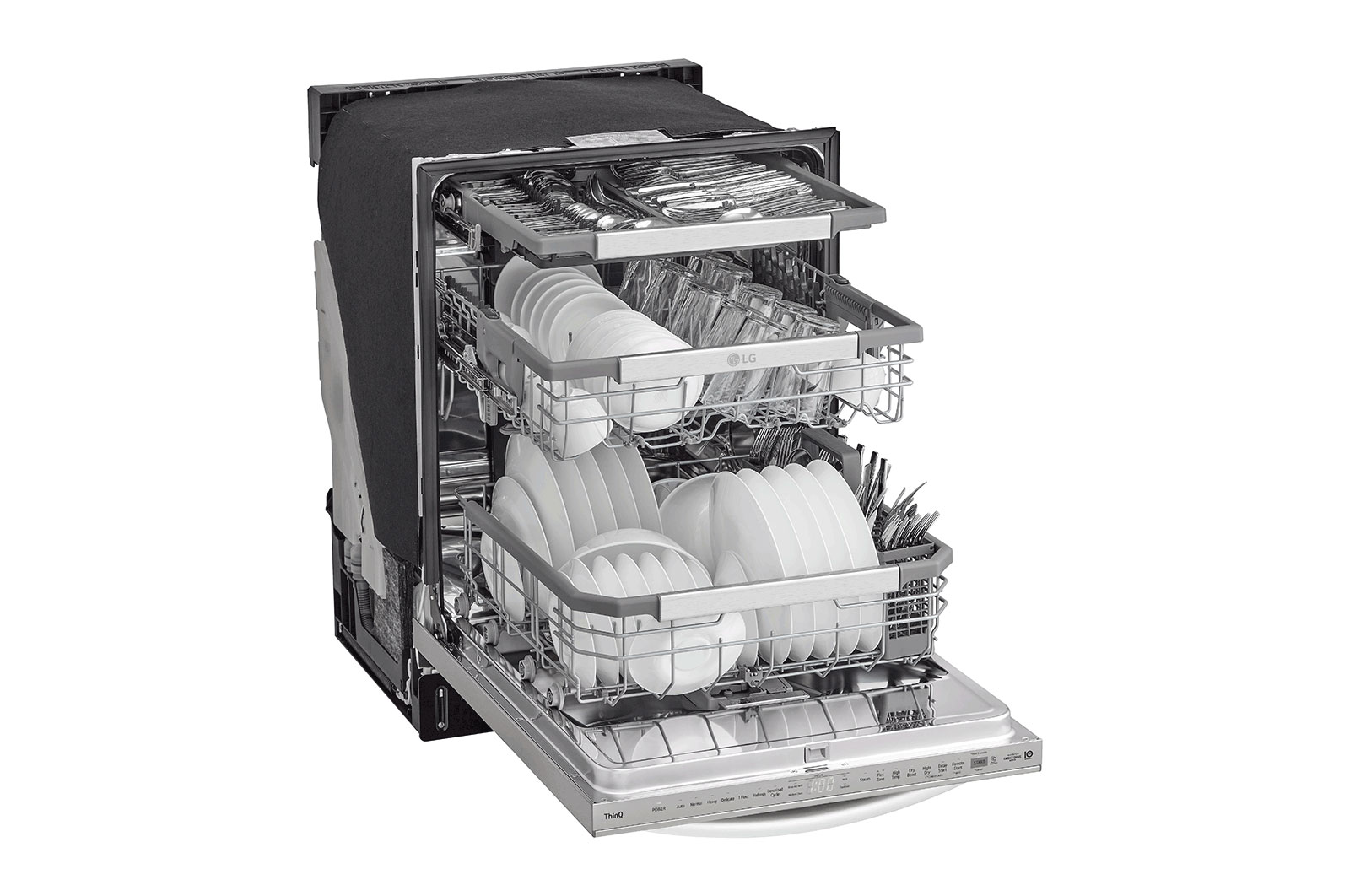 QuadWash™ Pro Dishwasher with Stainless Steel Handle