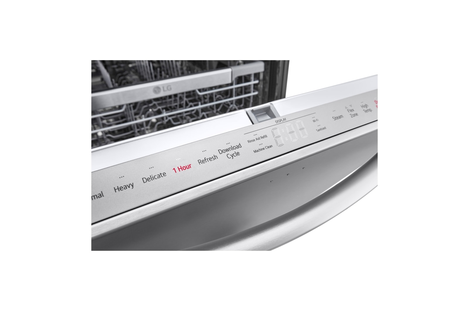 LG Smart Top Control Dishwasher with 1-Hour Wash & Dry, QuadWash® Pro ...