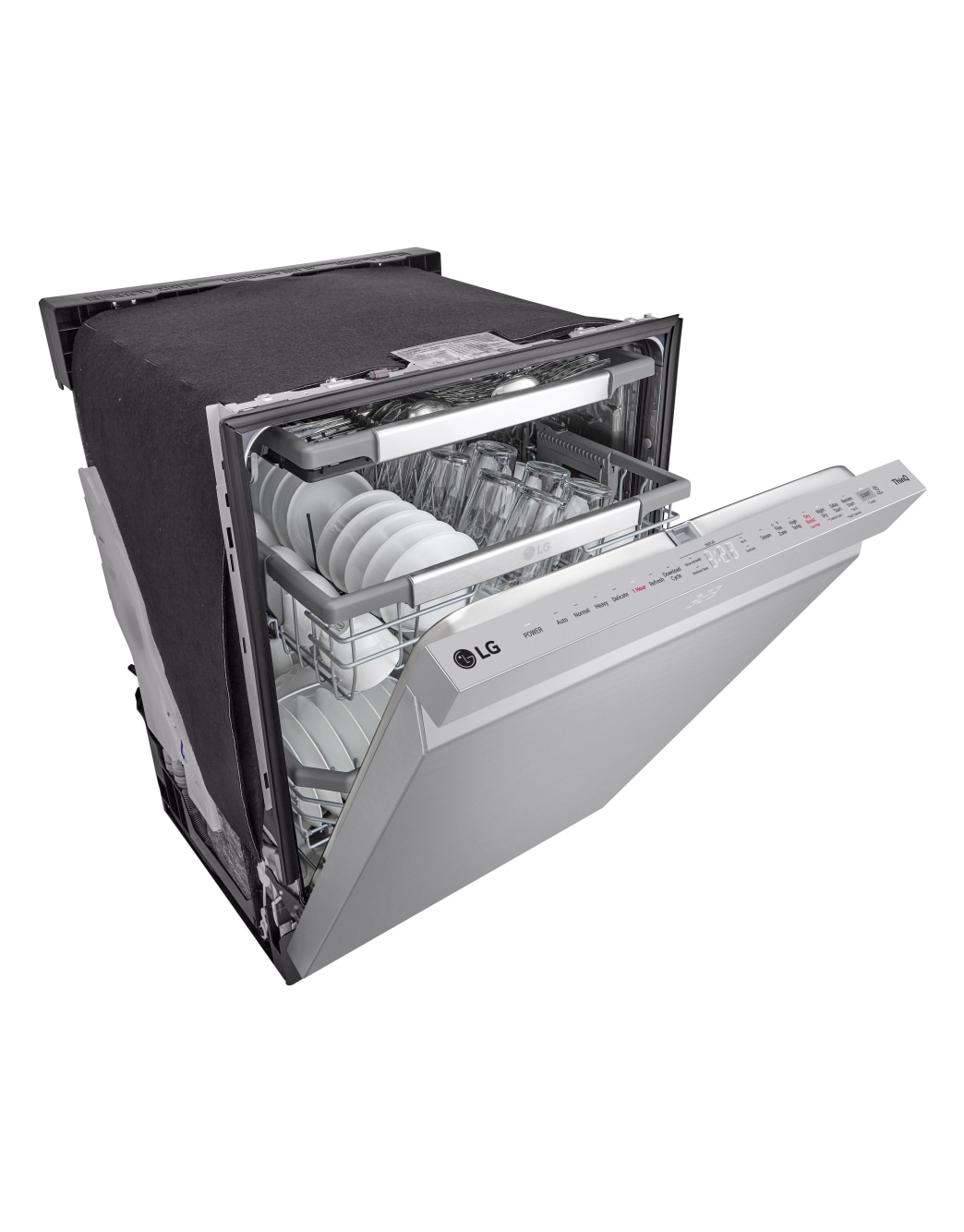 LG Smart Top Control Dishwasher with 1-Hour Wash & Dry, QuadWash® Pro ...
