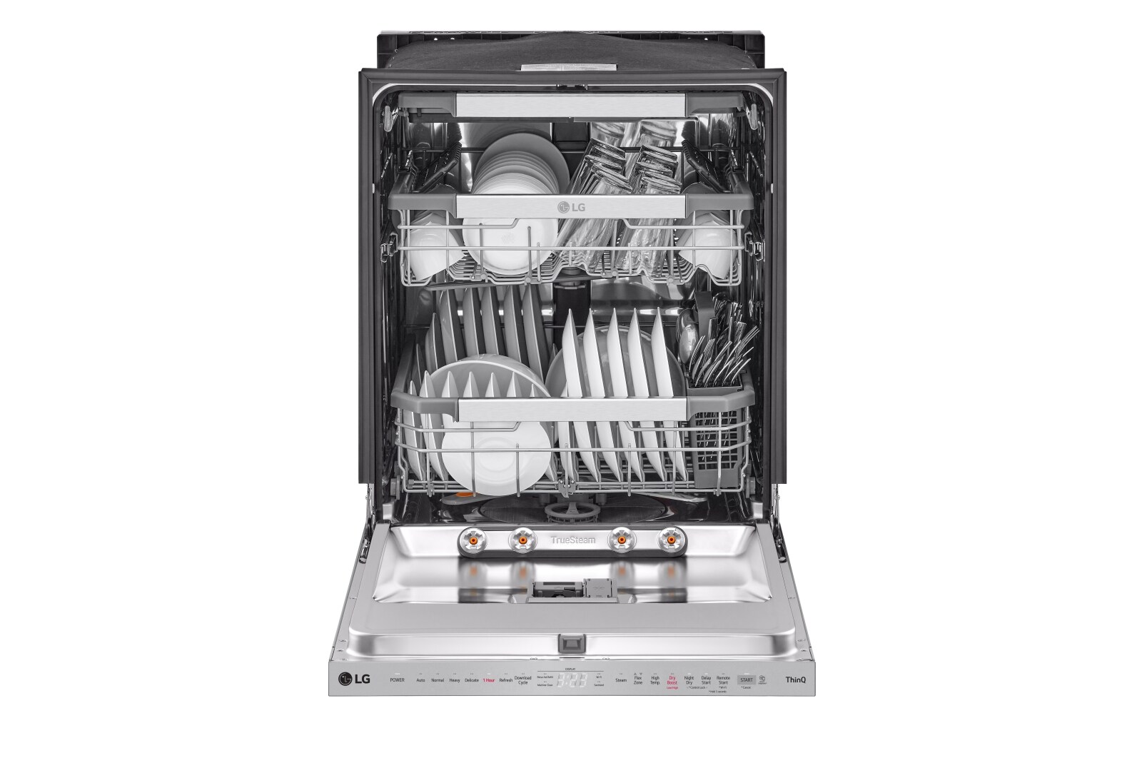 LG Smart Top Control Dishwasher with 1-Hour Wash & Dry, QuadWash® Pro ...