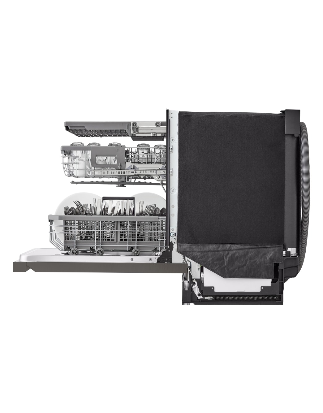 LG Smart Top Control Dishwasher with 1-Hour Wash & Dry, QuadWash® Pro ...