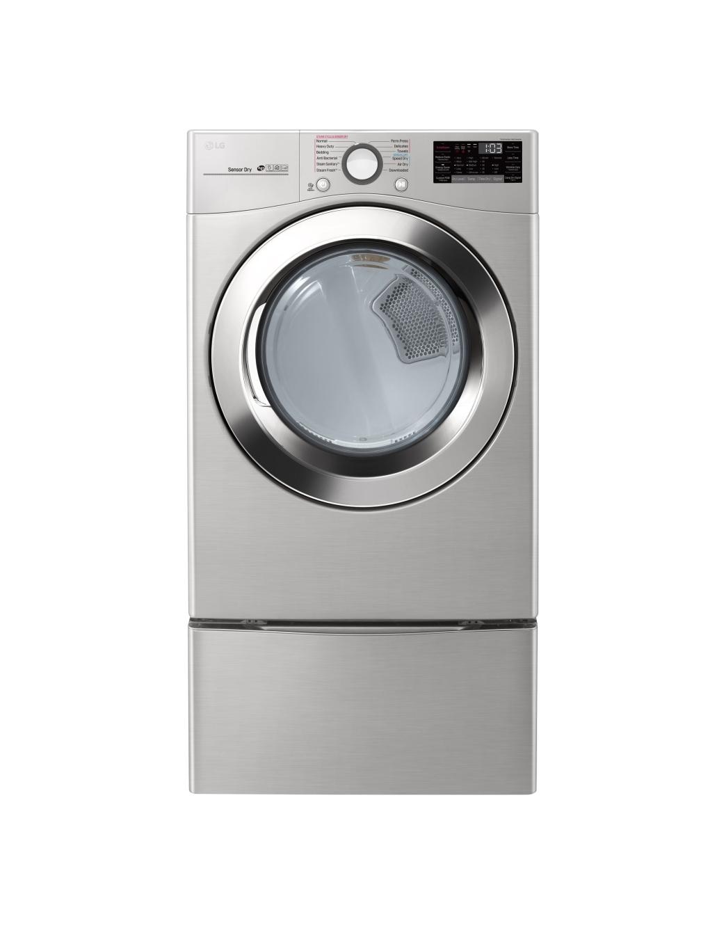 LG DLEX3700V: 7.4 cu. ft. Ultra Large Capacity SteamDryer™ | LG USA