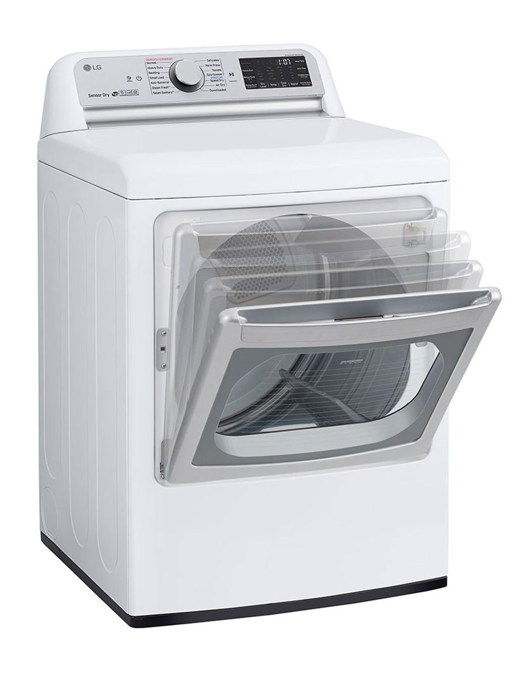LG DLEX7800WE: 7.3 cu.ft. Electric Dryer with TurboSteam™ Technology ...
