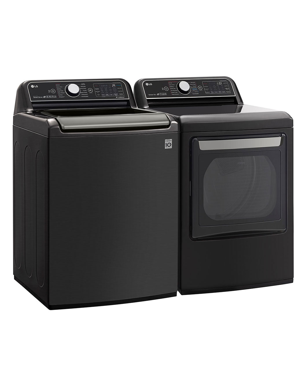 LG DLEX7900BE: 7.3 cu.ft. Electric Dryer with TurboSteam™ Technology ...