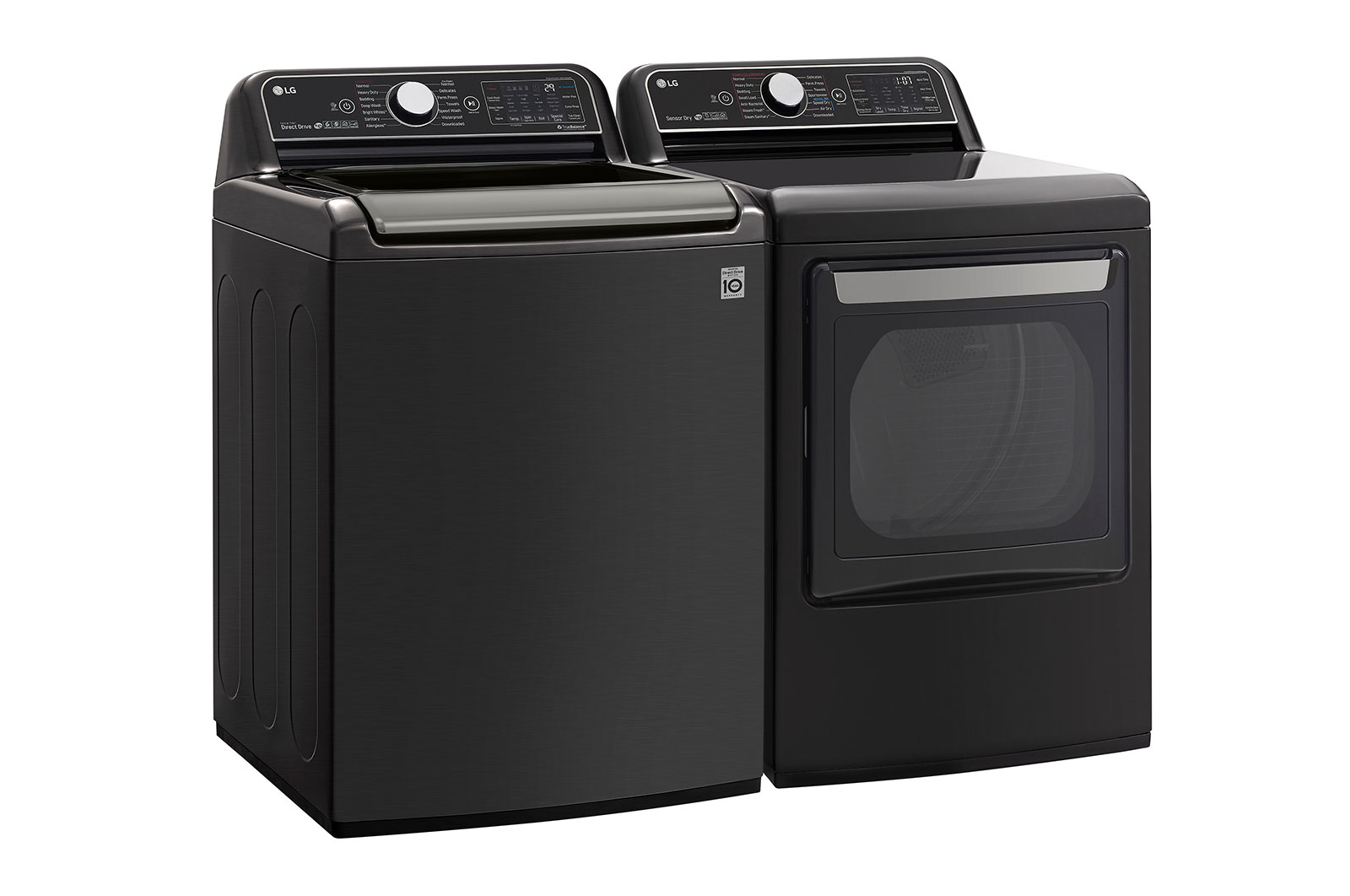 LG DLEX7900BE: 7.3 cu.ft. Electric Dryer with TurboSteam™ Technology ...