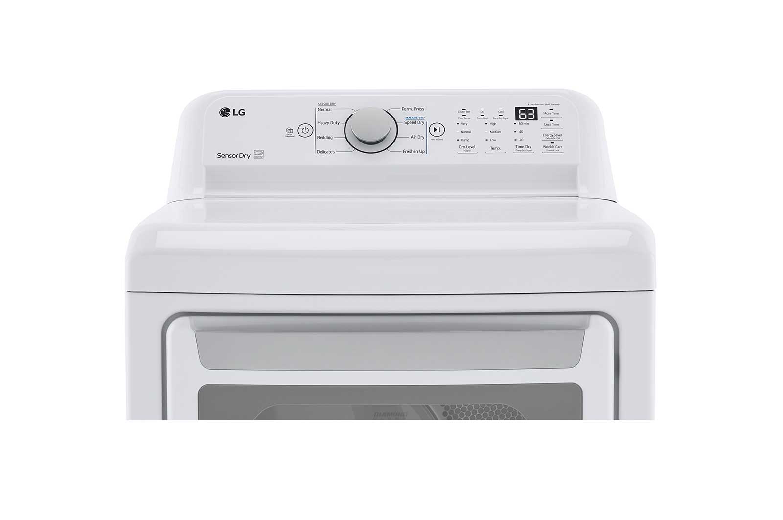 LG DLE7150W: 7.3 cu. ft. Ultra Large Capacity Electric Dryer with ...