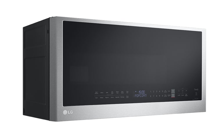LG 2.0 cu. ft. Smart Wi-Fi Enabled Over-the-Range Microwave Oven with ...