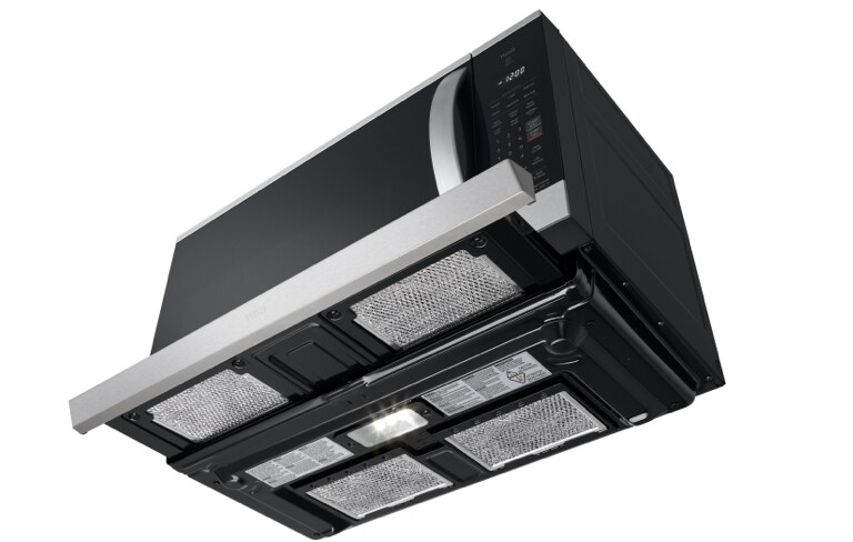 LG 2.1 cu. ft. Smart Wi-Fi Enabled Over-the-Range Microwave Oven with ...