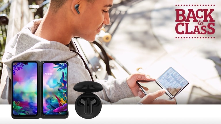 LG G8X ThinQ™ Dual Screen Unlocked Smartphone (LMG850QM7X.AUSABK) | LG USA