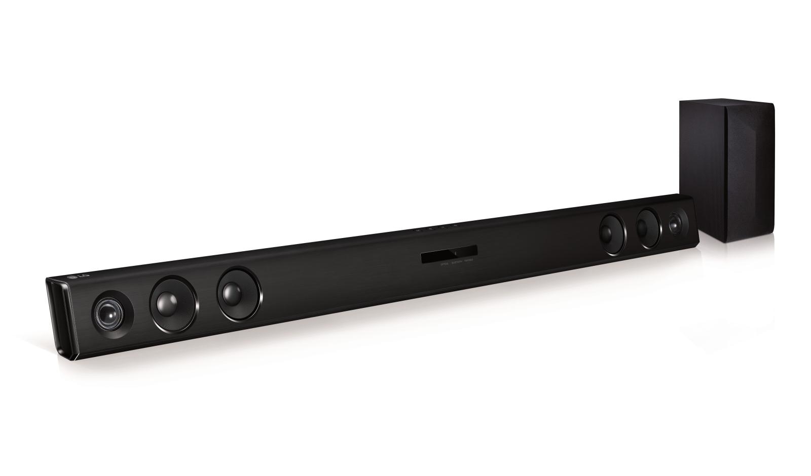 LG 2.1ch 300W Sound Bar with Wireless Subwoofer and Bluetooth ...
