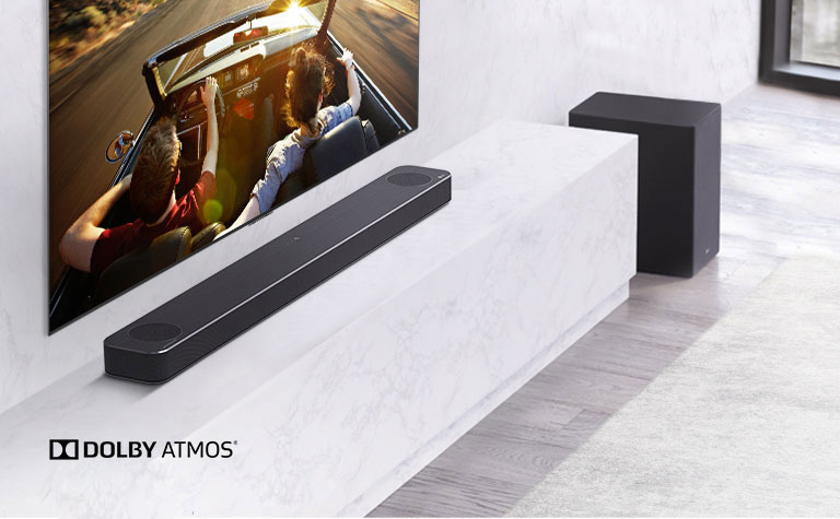 LG SNC75 3.1.2 Channel High Res Audio Sound Bar with Dolby Atmos® and ...