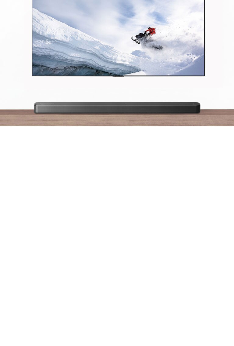 LG SNC75 3.1.2 Channel High Res Audio Sound Bar with Dolby Atmos® and ...