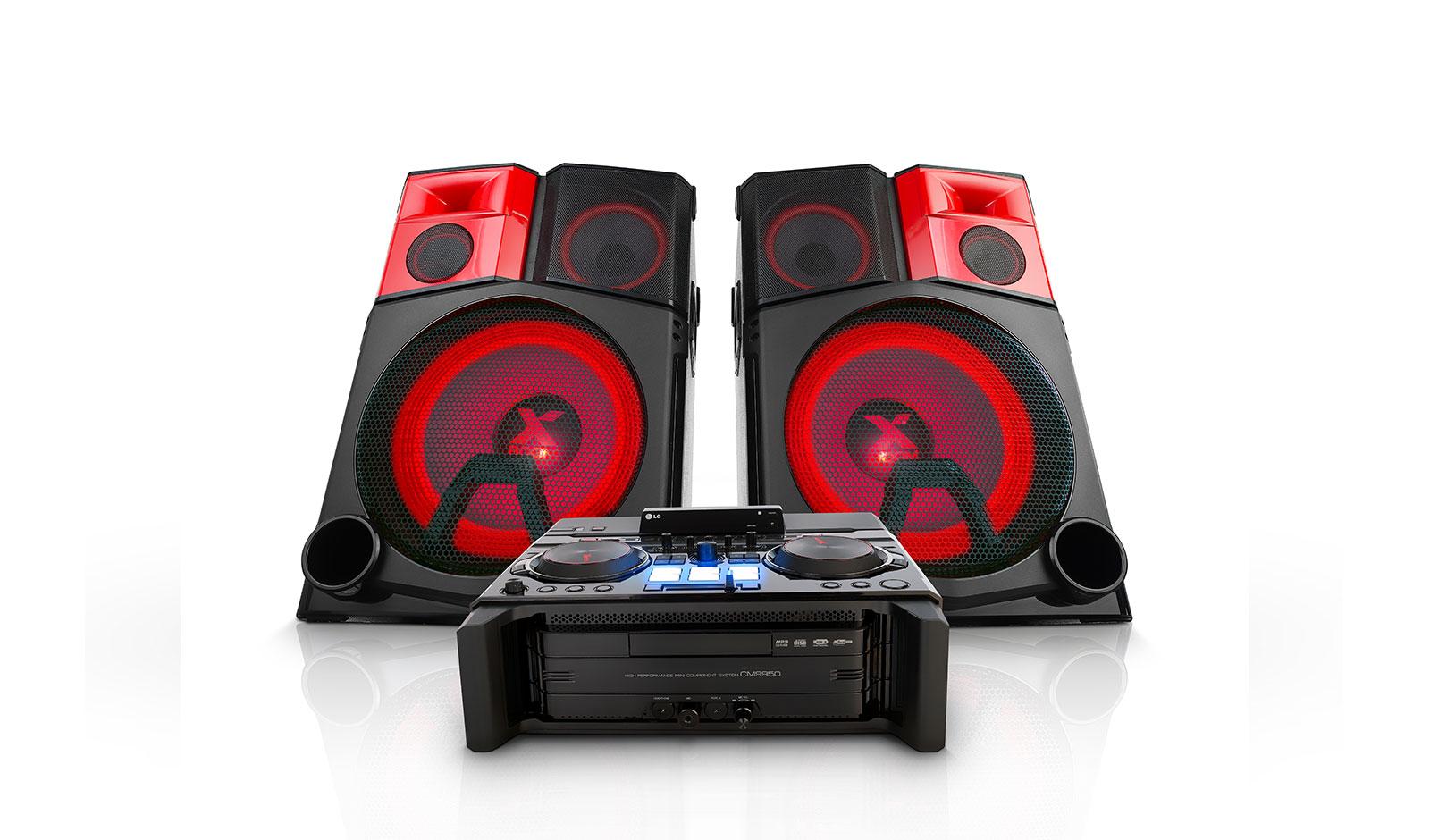 LG CM9950: 4400W 6.0ch Mini Shelf System with Multi Bluetooth and NFC ...