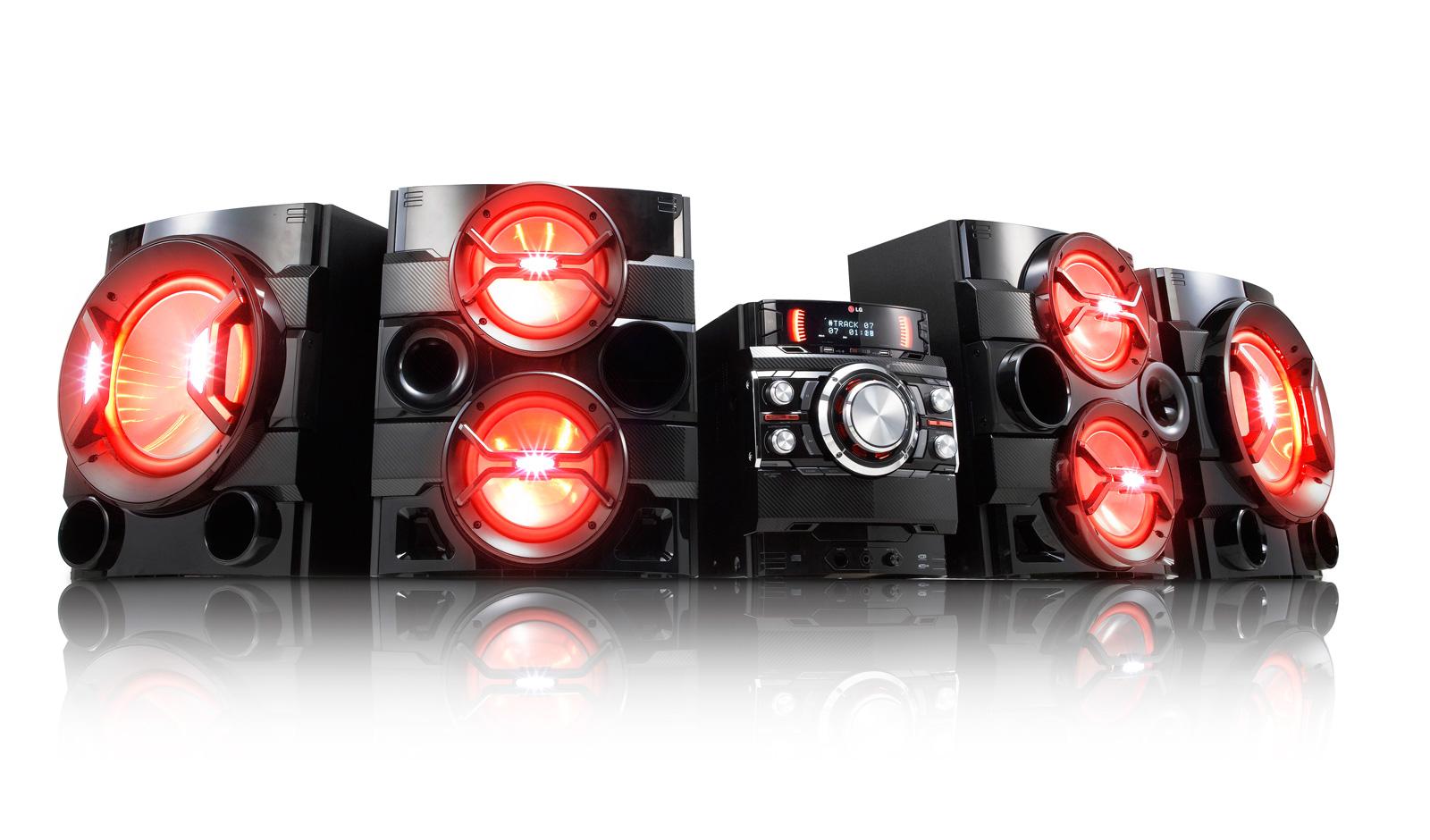 LG CM9550: 2800W 4.2ch Mini Shelf System with Multi Bluetooth and NFC ...