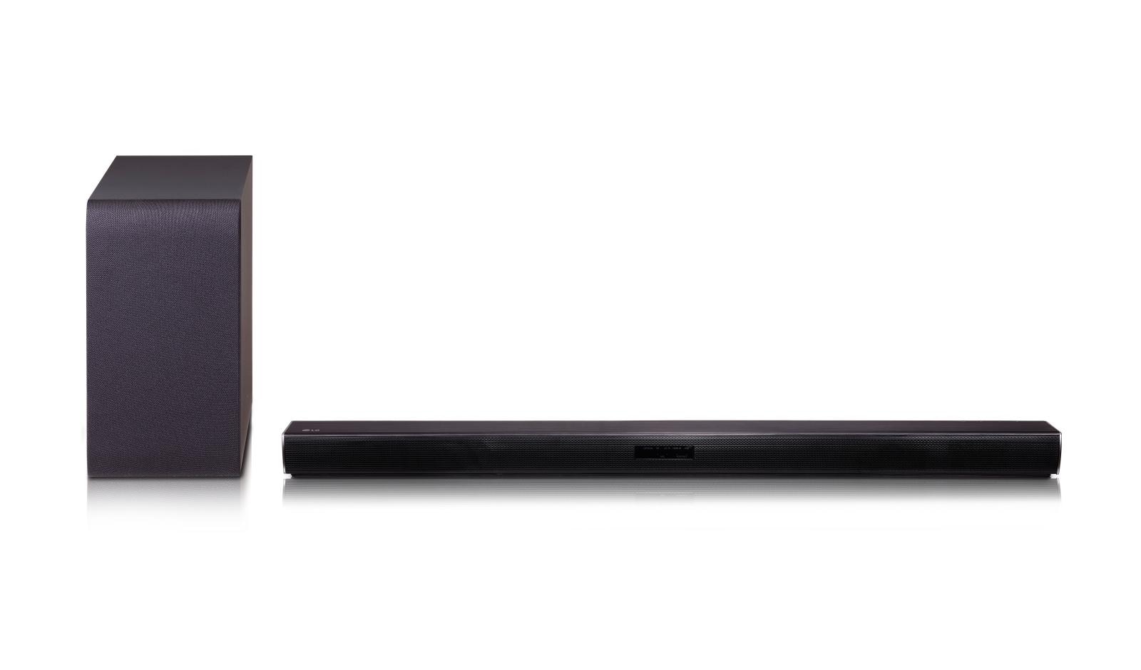 LG 2.1ch 300W Sound Bar with Wireless Subwoofer and Bluetooth ...
