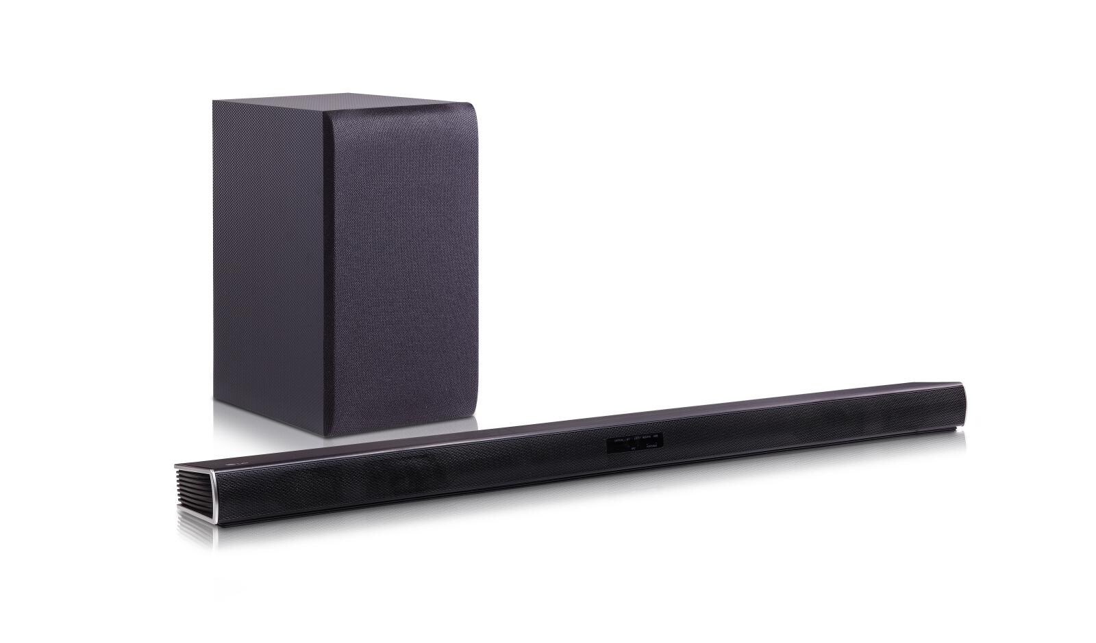 LG 2.1ch 300W Sound Bar with Wireless Subwoofer and Bluetooth ...