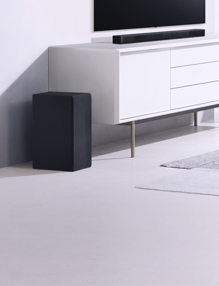 LG SLM3R 4.1 Channel Sound Bar with Bluetooth Streaming & Surround ...