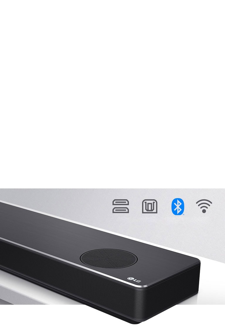 LG SN10YG 5.1.2 Channel High Res Audio Sound Bar with Dolby Atmos® and ...