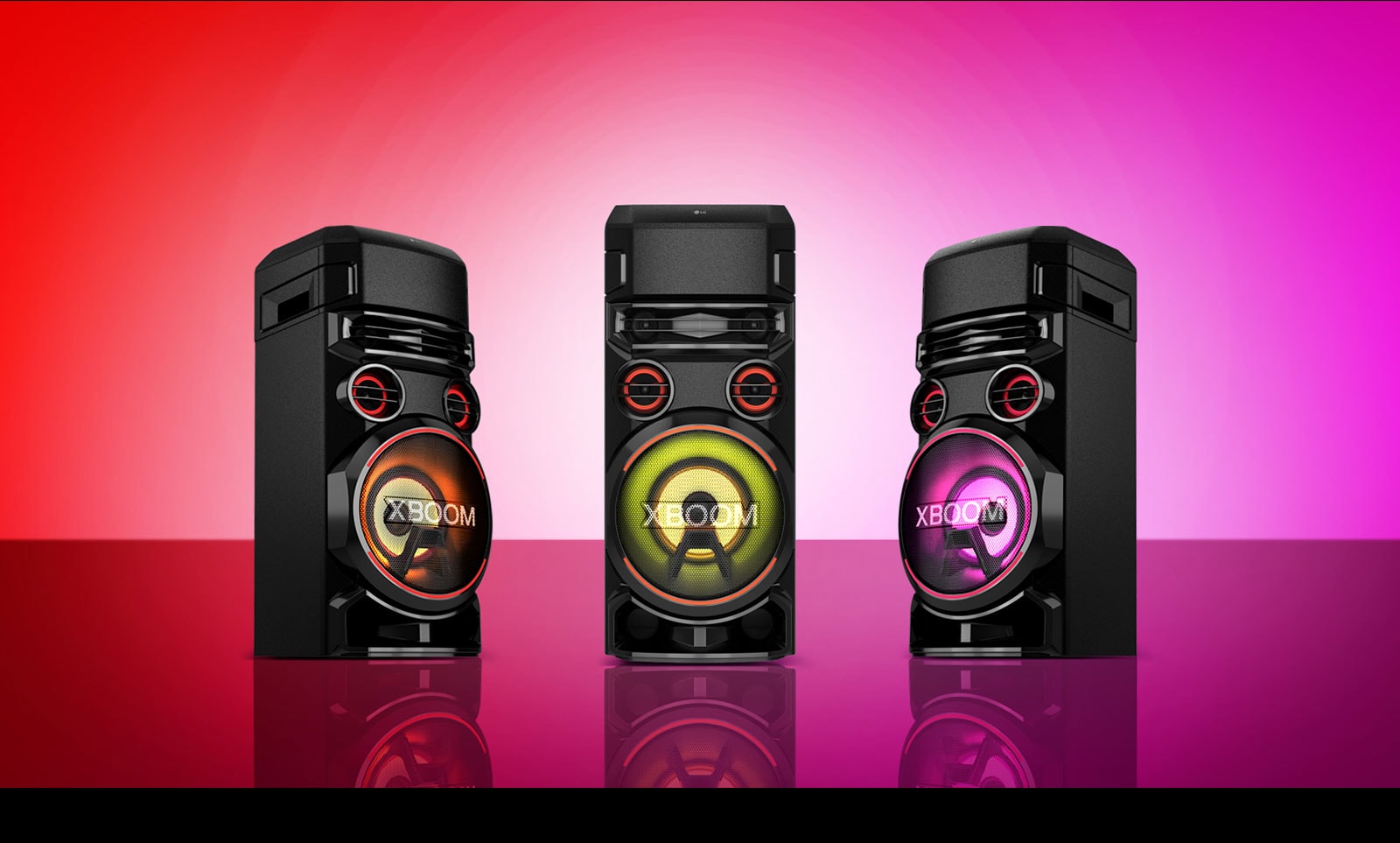 Lg Xboom Rn7 Audio System With Bluetooth And Bass Blast Rn7 Lg Usa