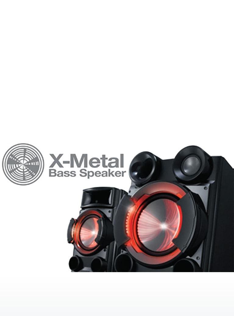 LG 1200W CD Mini HiFi Shelf System (CM8430) | LG USA