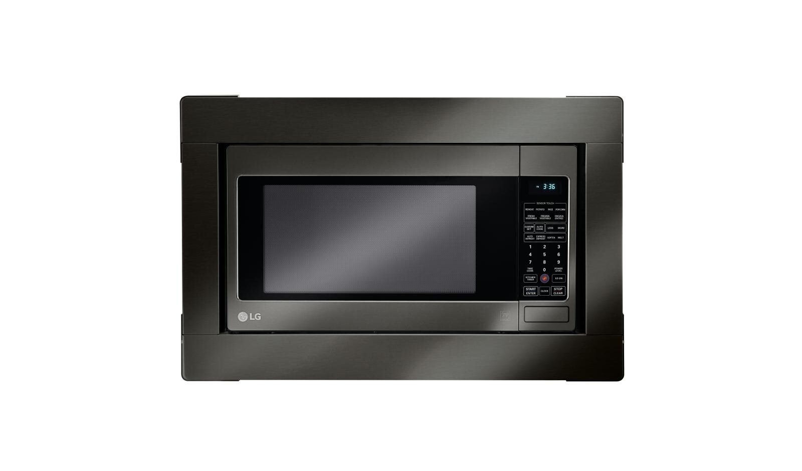 LG MK2030DA: Black Stainless Steel Microwave Trim Kit | LG USA