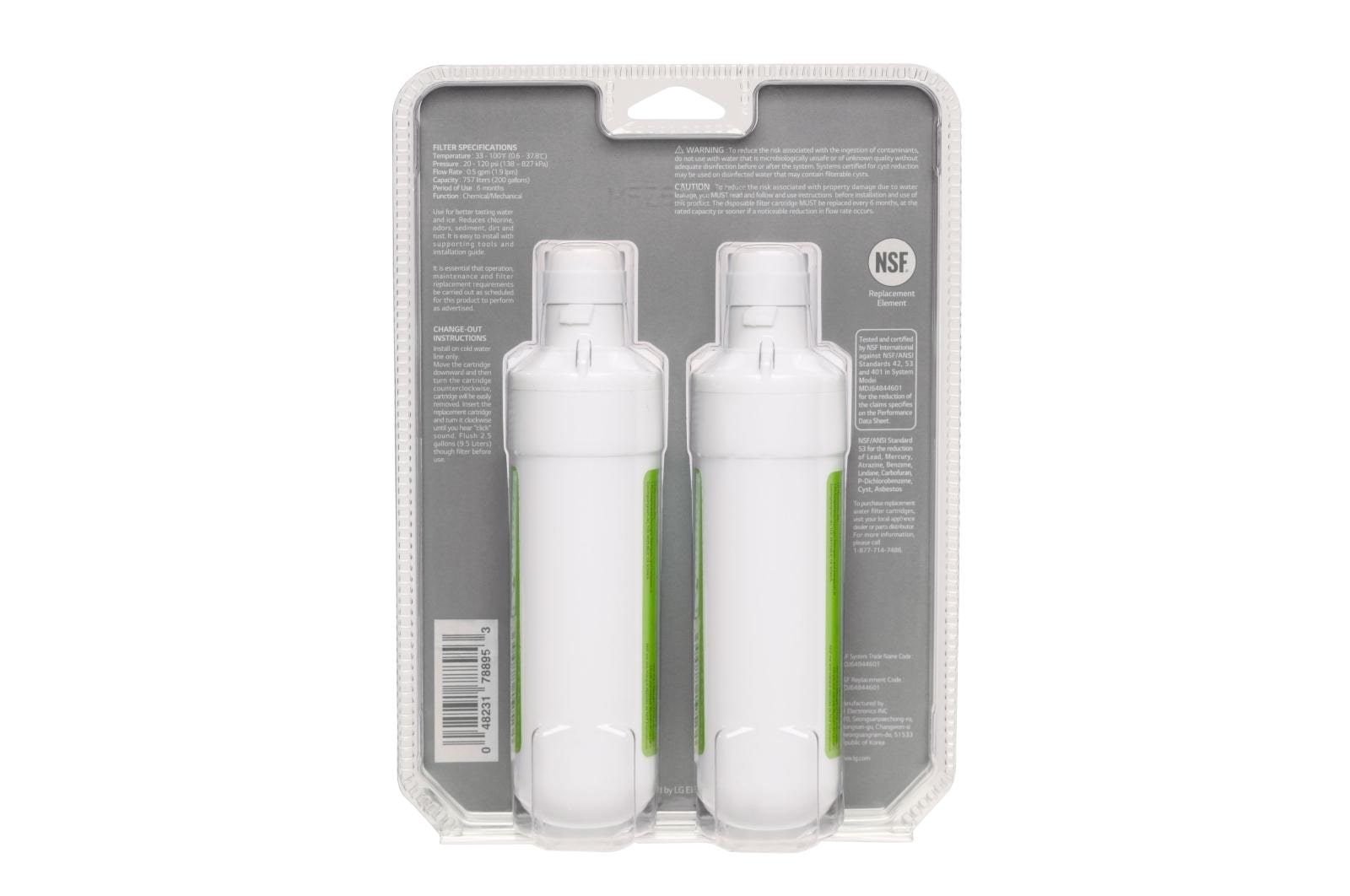 LG LT1000PCS: Replacement Refrigerator Water Filter | LG USA