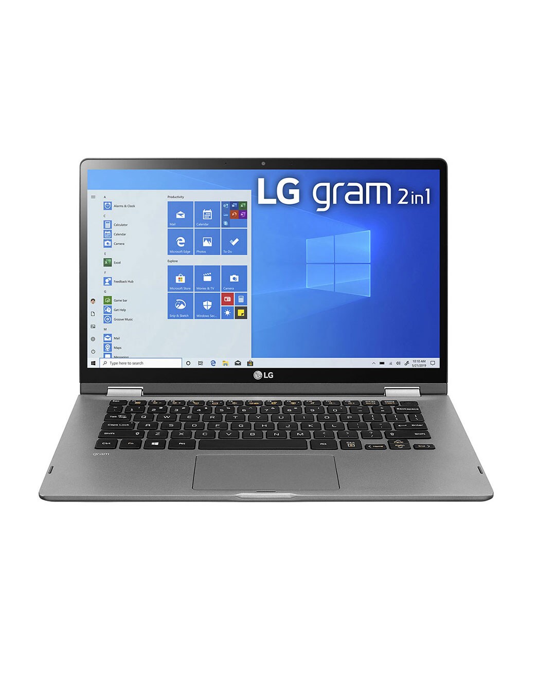 LG gram 14'' i7 Processor 2-in-1 Ultra-Lightweight Laptop (14T90N-R ...