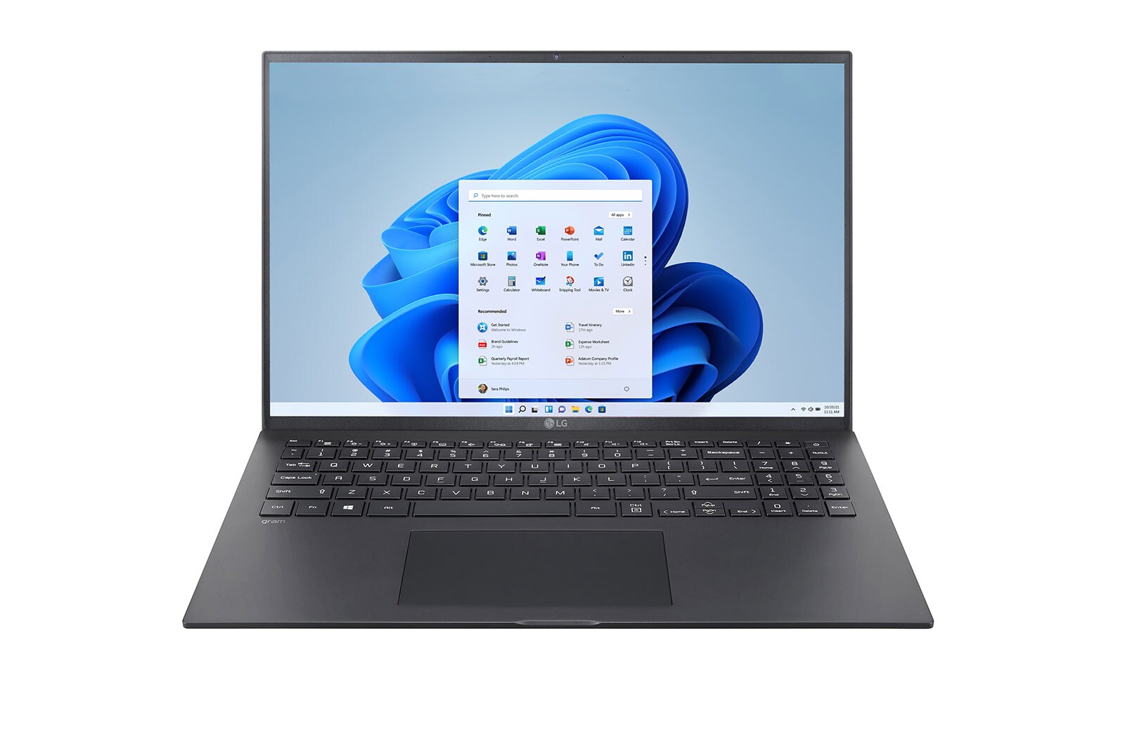 LG gram 16” Ultra-Lightweight and Slim Laptop with Intel® Evo 11th Gen ...