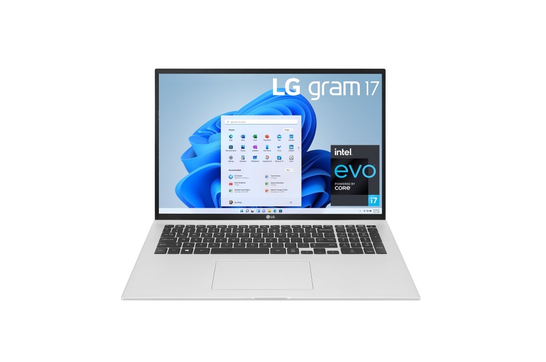 LG gram 17” Ultra-Lightweight and Slim Laptop with Intel® Evo 11th Gen Intel® Core™ i7 Processor ...
