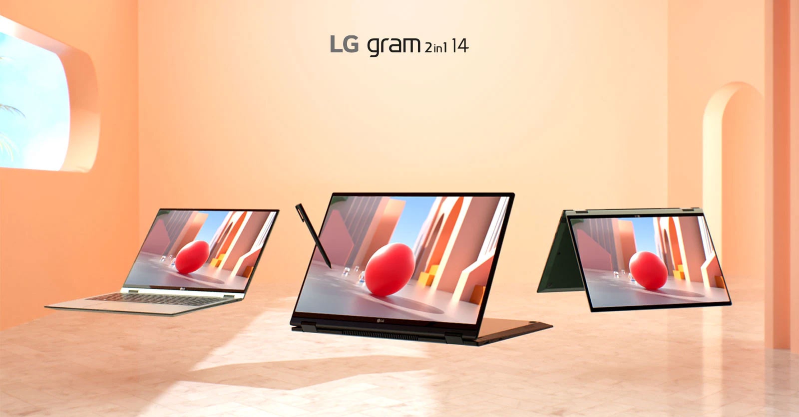 LG gram 14'' 2-in-1 Ultra-Lightweight Laptop with Intel® Evo 11th Gen ...