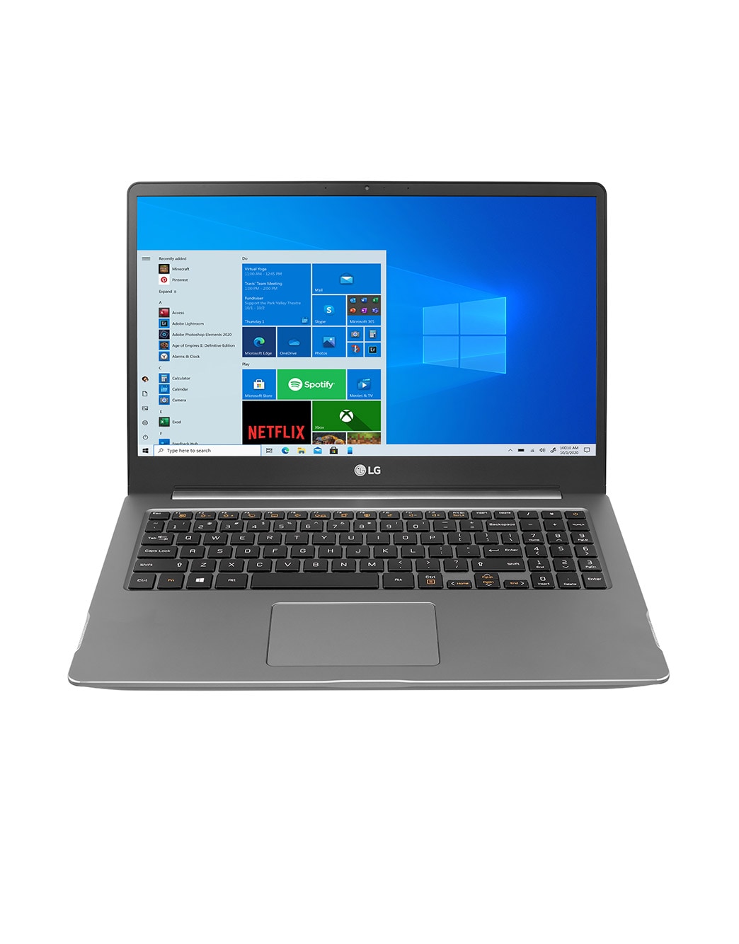 LG UltraPC 15.6’’ Lightweight & High Performance Laptop with Intel ...