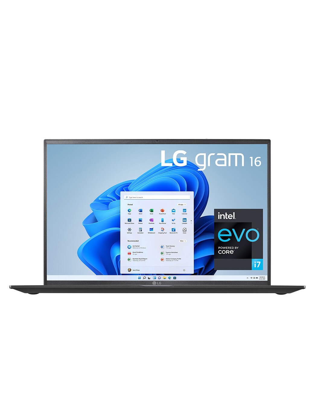 LG gram 16” Ultra-Lightweight and Slim Laptop with Intel® Evo 11th Gen ...