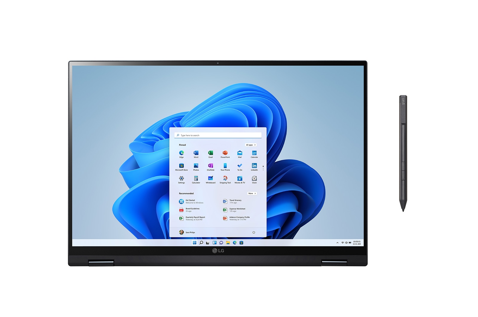 LG gram 16'' 2-in-1 Ultra-Lightweight Laptop with Intel® Evo 11th Gen ...