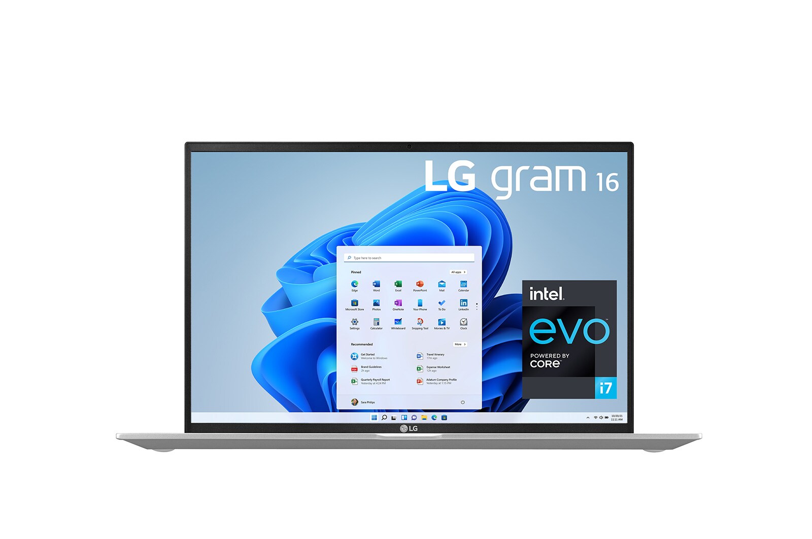 LG gram 16” Ultra-Lightweight and Slim Laptop with Intel® Evo 11th Gen ...