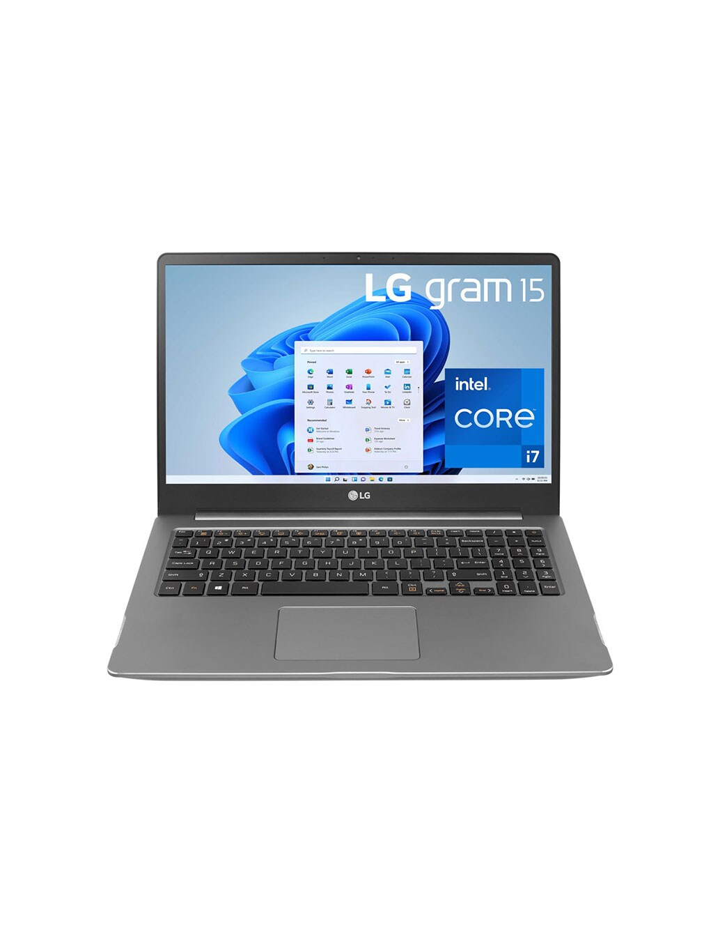 LG UltraPC 15.6’’ Lightweight & High Performance Laptop with Intel ...
