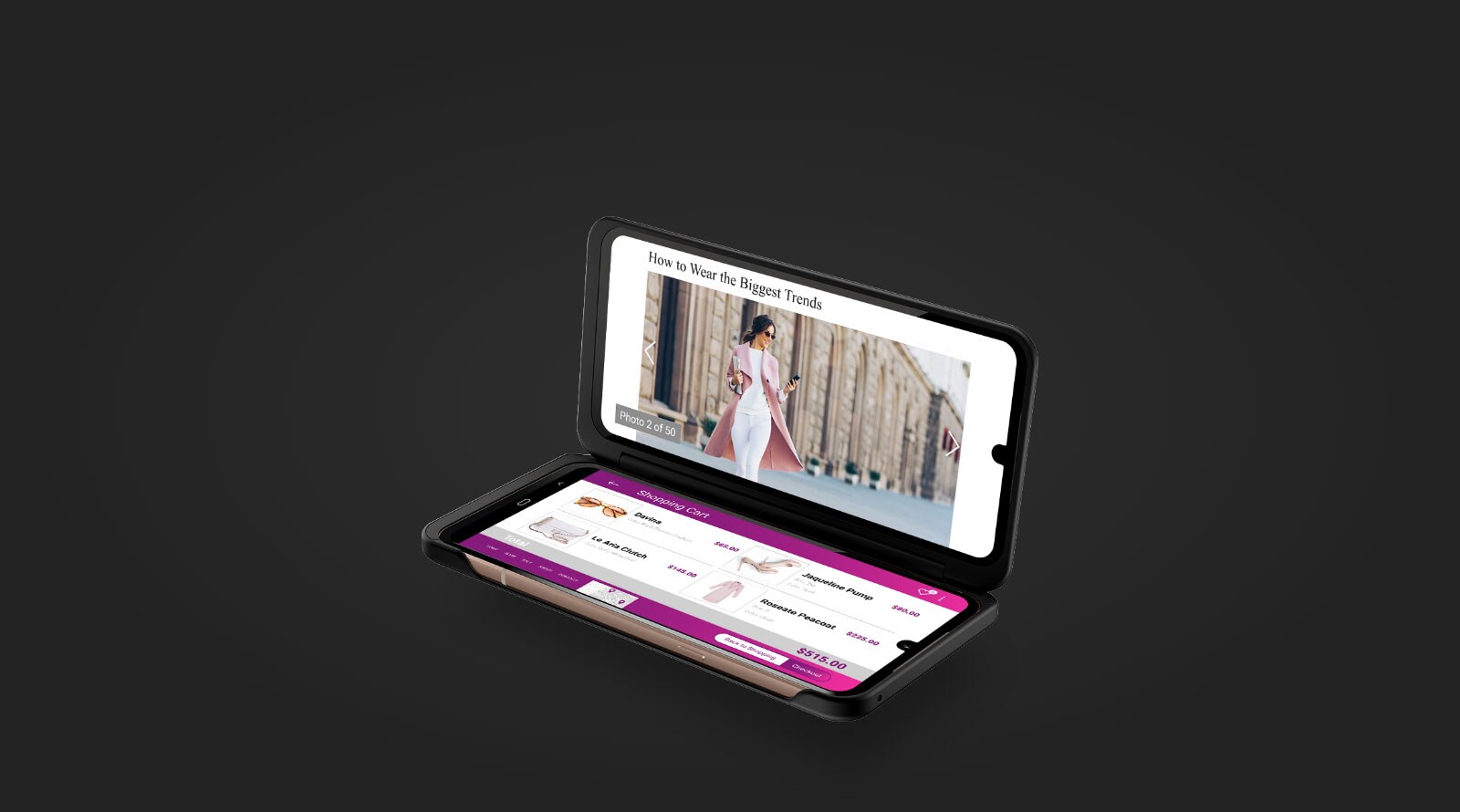 LG Dual Screen™ for LG V60 ThinQ™ 5G (LMV605NAUSATB) | LG USA