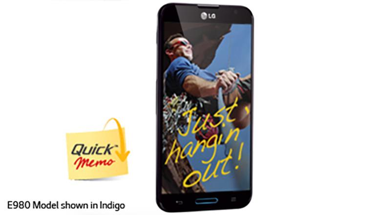 LG Optimus G Pro Smartphone with 5.5'' Screen in White | LG USA