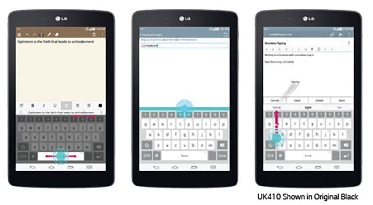 LG Introducing the LG G Pad™ 7.0 LTE, a tablet that’s big enough to ...