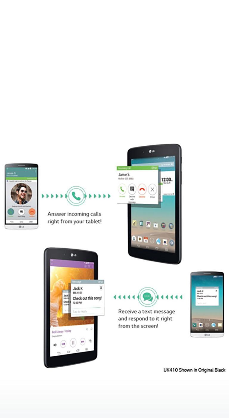 LG Introducing the LG G Pad™ 7.0 LTE, a tablet that’s big enough to ...